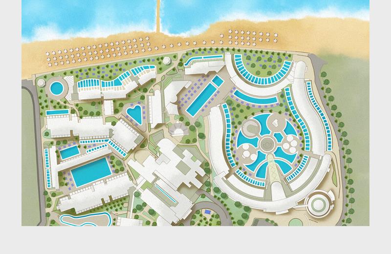 Beach Resort Layout Design This Gives Design Detail To The Proposed